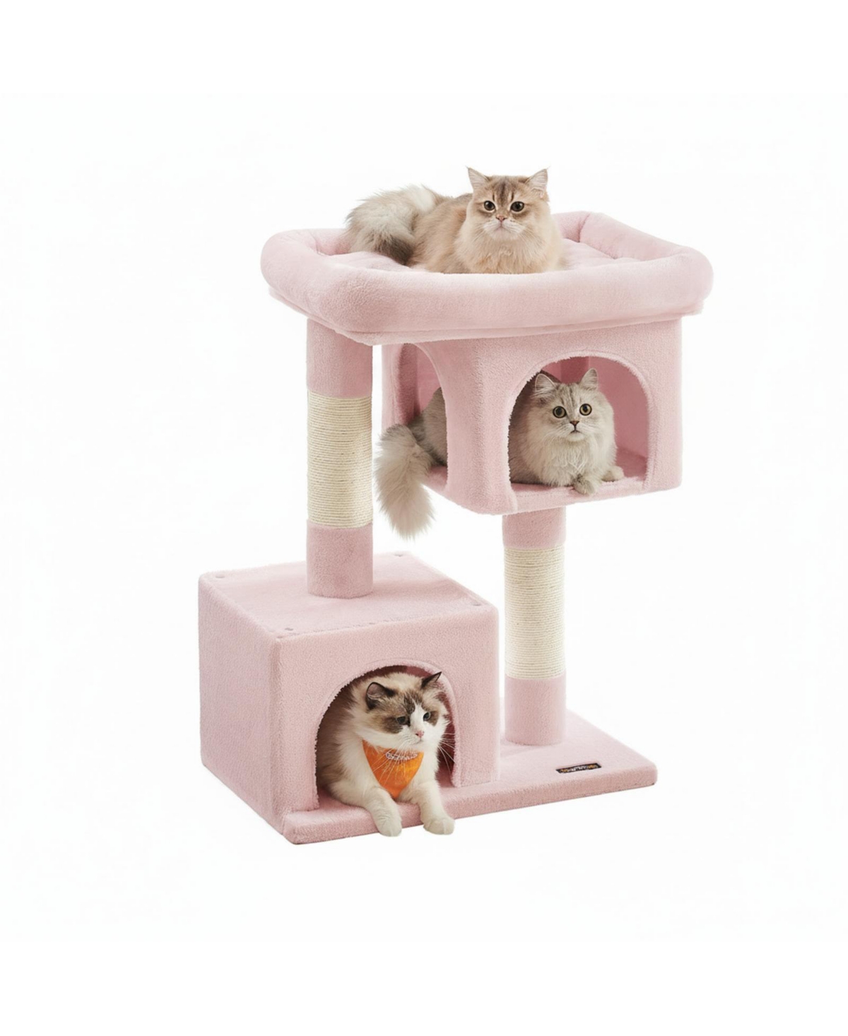 Click here for Aronkl Cat Tree Tower with Large Perch 2 Caves Scr... prices