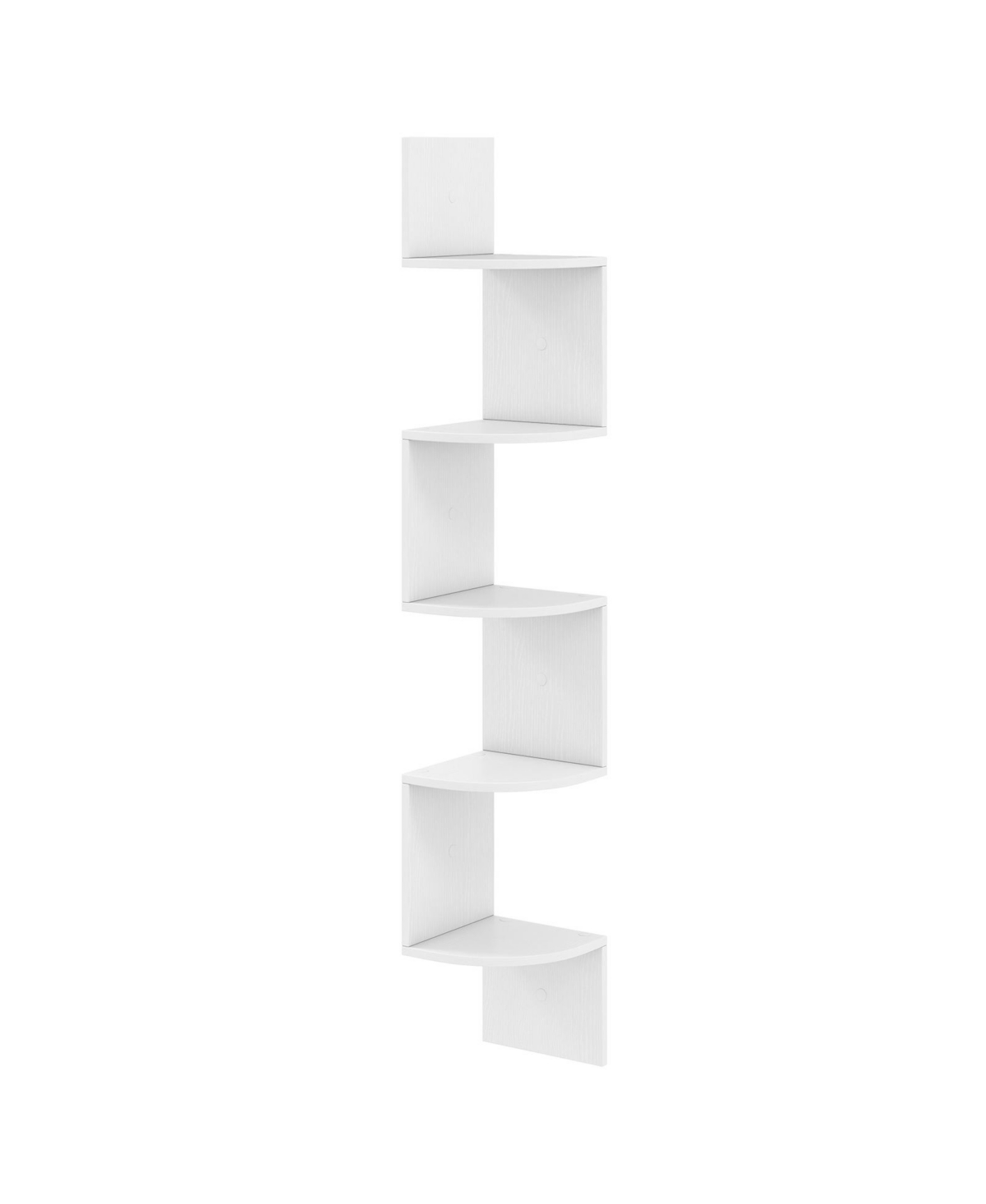 Click here for Slickblue 5 Tier Corner Wall Shelf Floating Organi... prices
