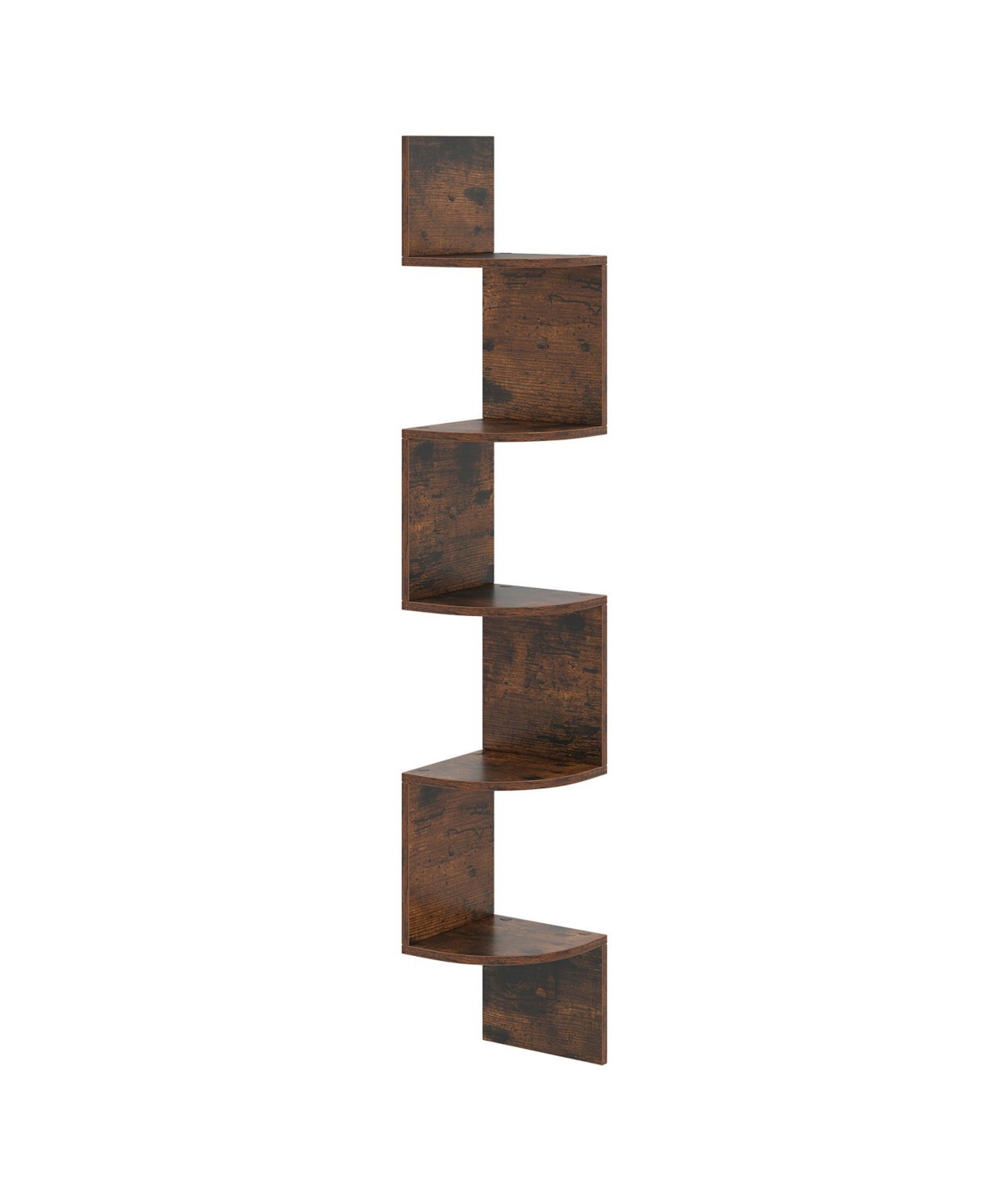 Click here for Slickblue 5 Tier Corner Wall Shelf Floating Organi... prices