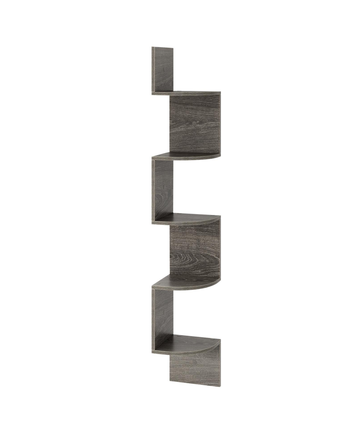 Click here for Slickblue 5 Tier Corner Wall Shelf Floating Organi... prices