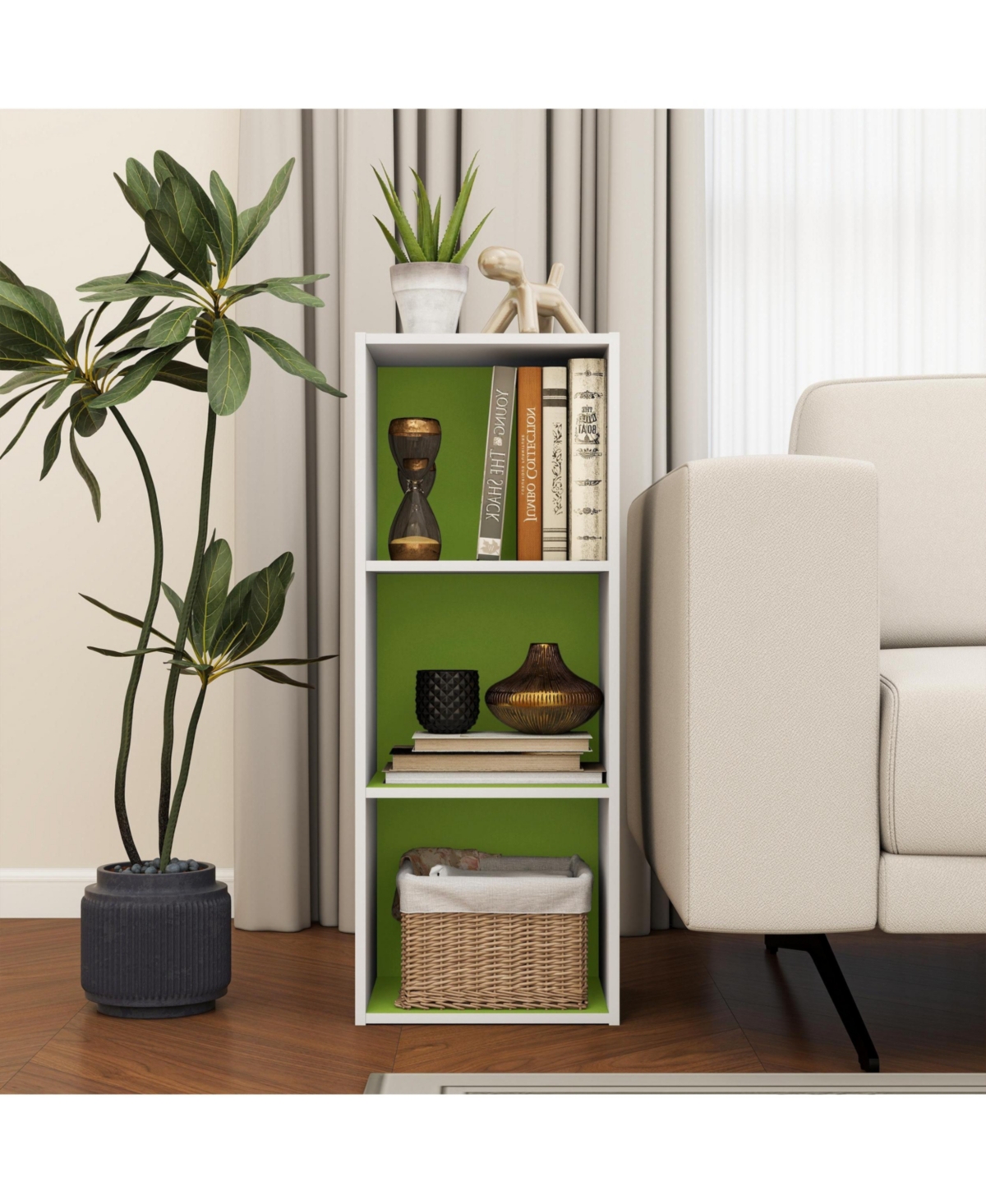 Click here for Homlux 3 Cube Decorative Bookshelf Open Bookcase T... prices