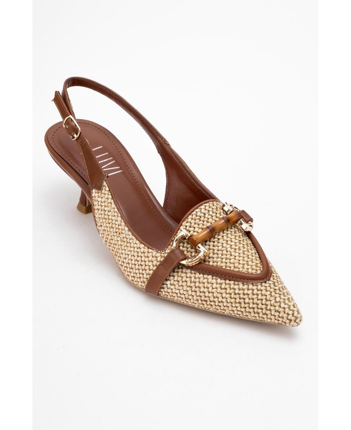 Click here for Prologue Shoes Womens Osca Pointed Toe Buckled Sli... prices