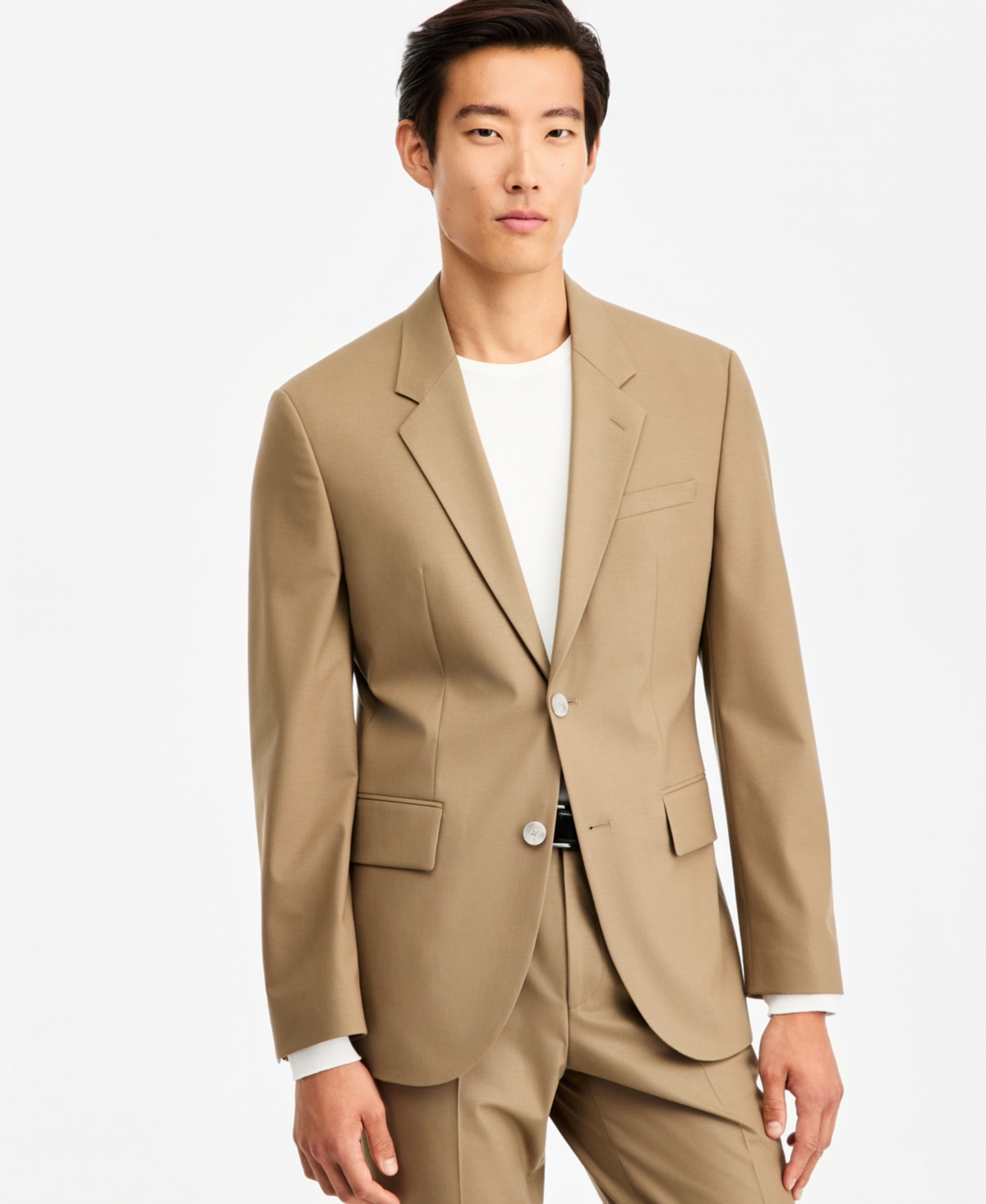 Click here for Hugo by Hugo Boss Mens Modern-Fit Solid Suit Jacke... prices