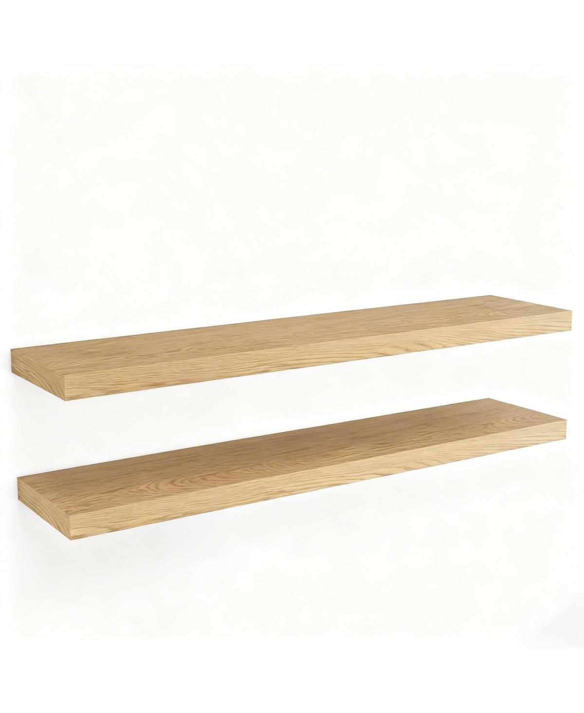 Click here for Yigii Floating Shelves Wall Mounted Set of 2 Rusti... prices