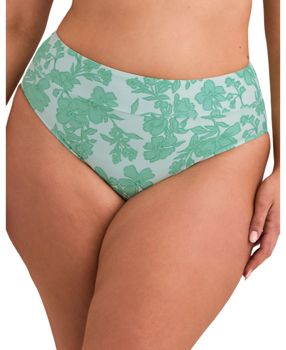 Click here for Adore Me Plus Size Perry Swimwear High Waisted Bot... prices