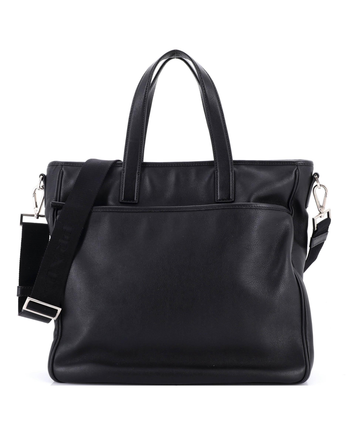 Click here for Pre-Owned Prada Medium Convertible Front Pocket Br... prices