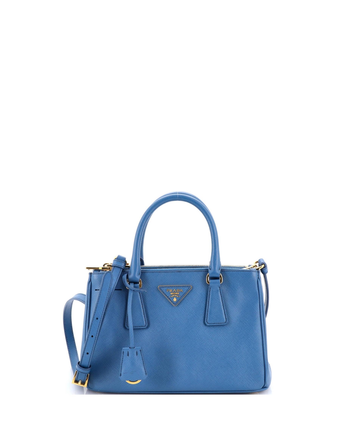 Click here for Pre-Owned Prada Small Double Zip Lux Tote Saffiano... prices