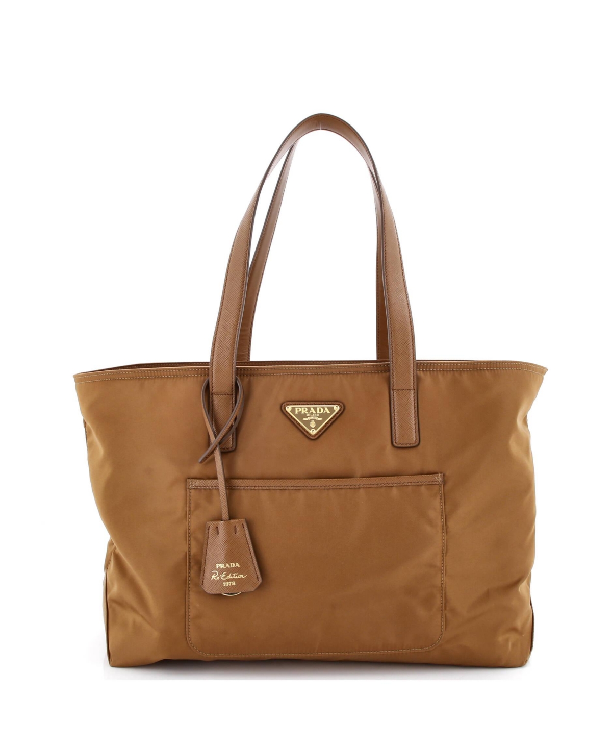 Click here for Pre-Owned Prada Medium Re-Edition 1978 Pocket Tote... prices