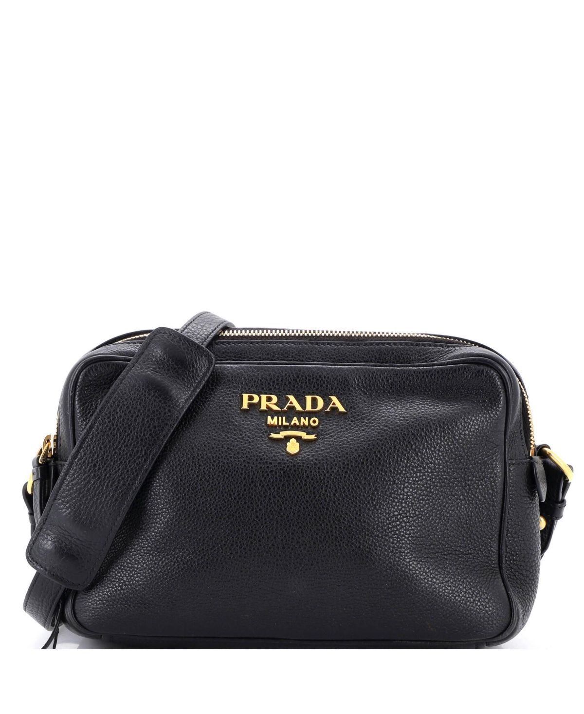 Click here for Pre-Owned Prada Medium Double Zip Camera Bag Vitel... prices