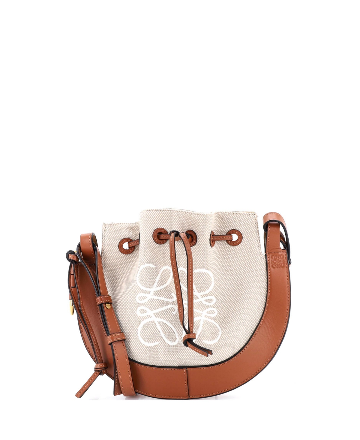 Click here for Pre-Owned Loewe Small Horseshoe Crossbody Bag Anag... prices