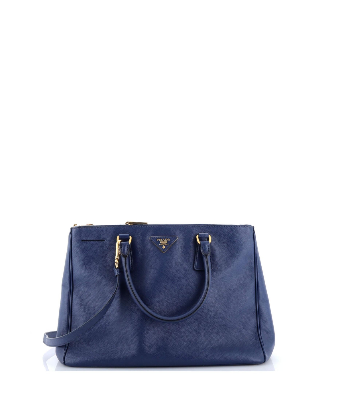 Click here for Pre-Owned Prada Large Galleria Double Zip Tote Saf... prices