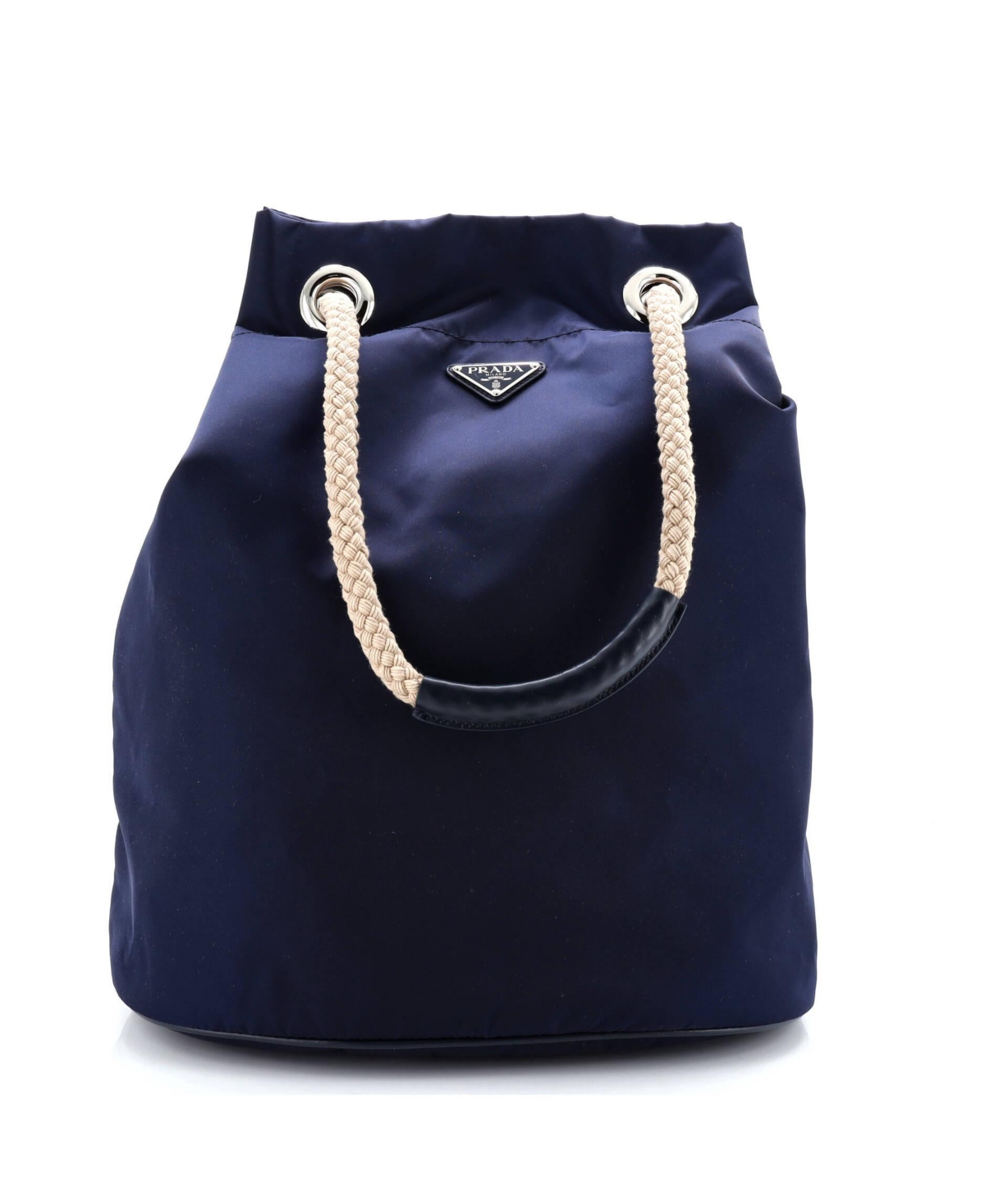 Click here for Pre-Owned Prada Medium Mariner Bucket Bag Re-Nylon... prices