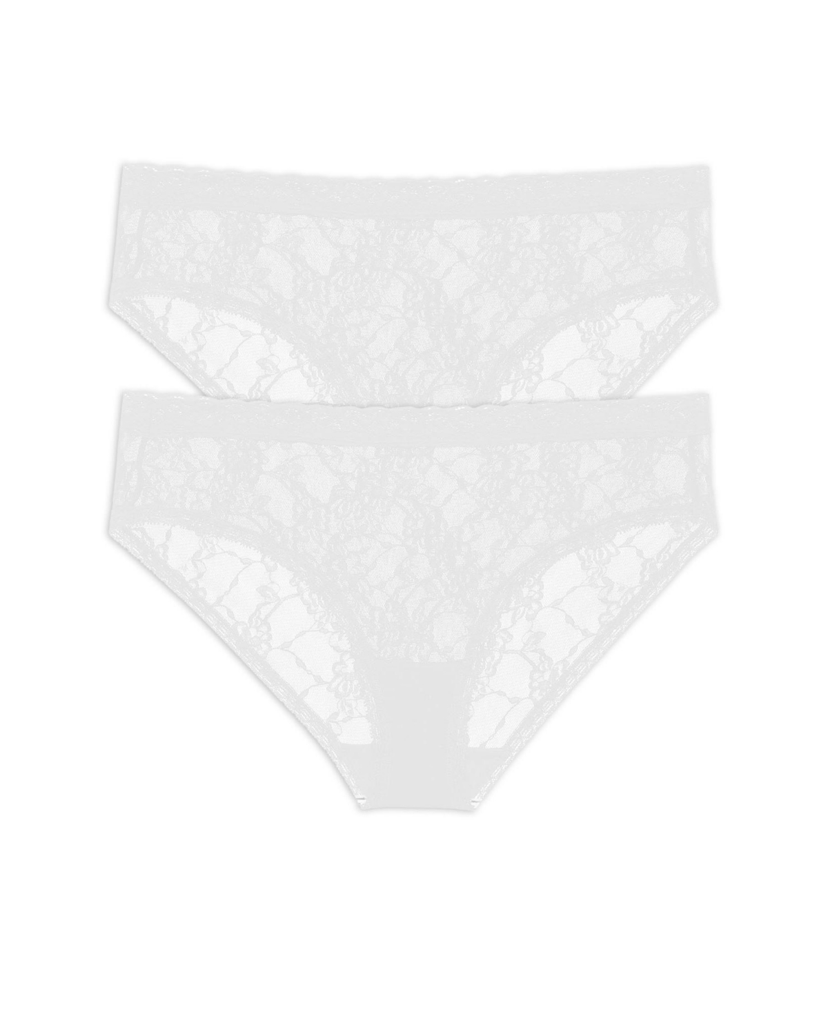 Click here for Natori Womens Bliss Allure One Lace Girl Brief 2-P... prices