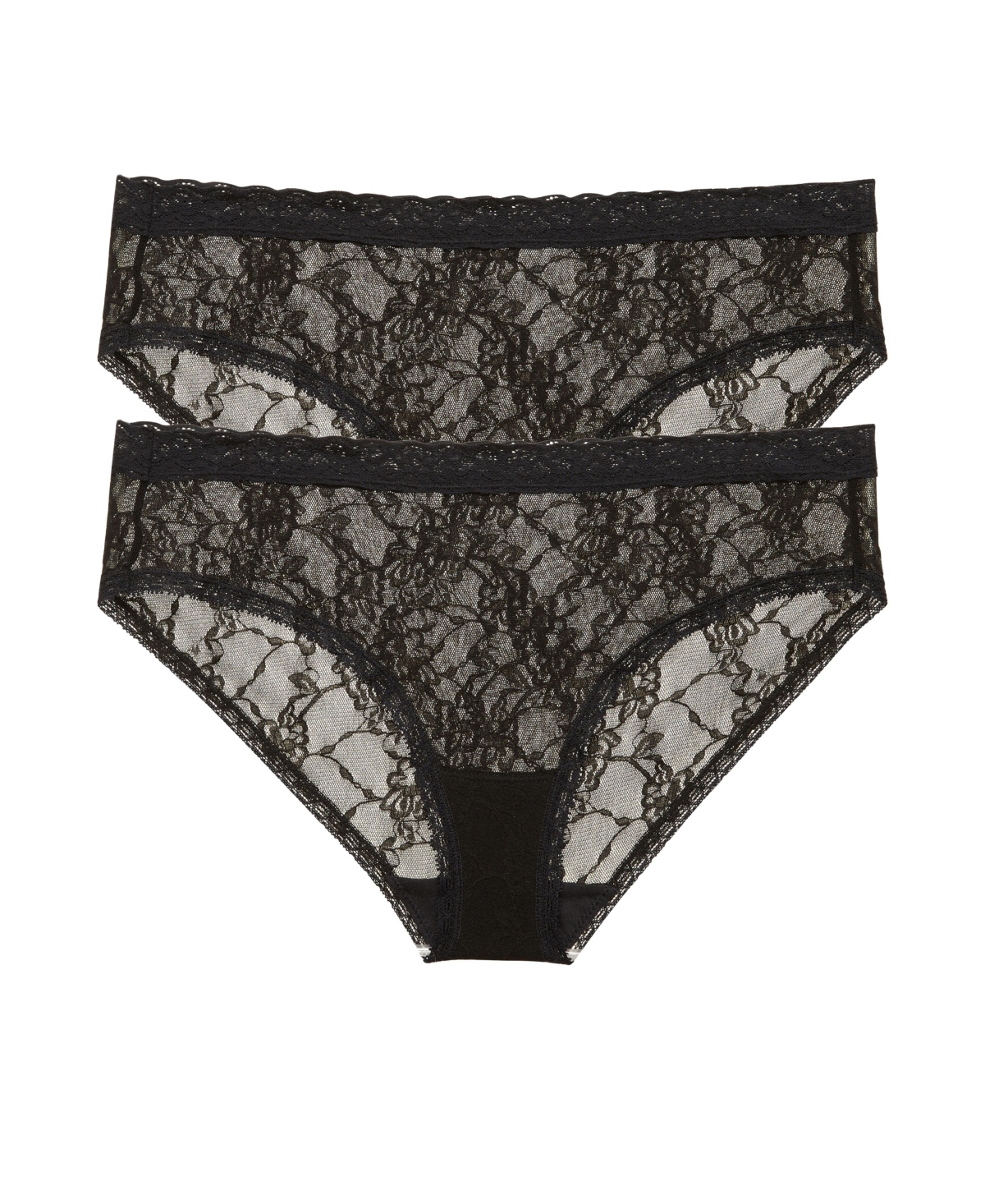 Click here for Natori Womens Bliss Allure One Lace Girl Brief 2-P... prices