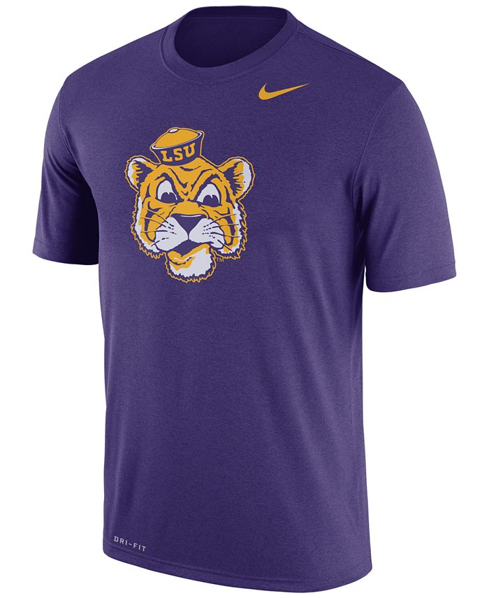 Nike Men's LSU Tigers Legend Logo T-Shirt - Macy's