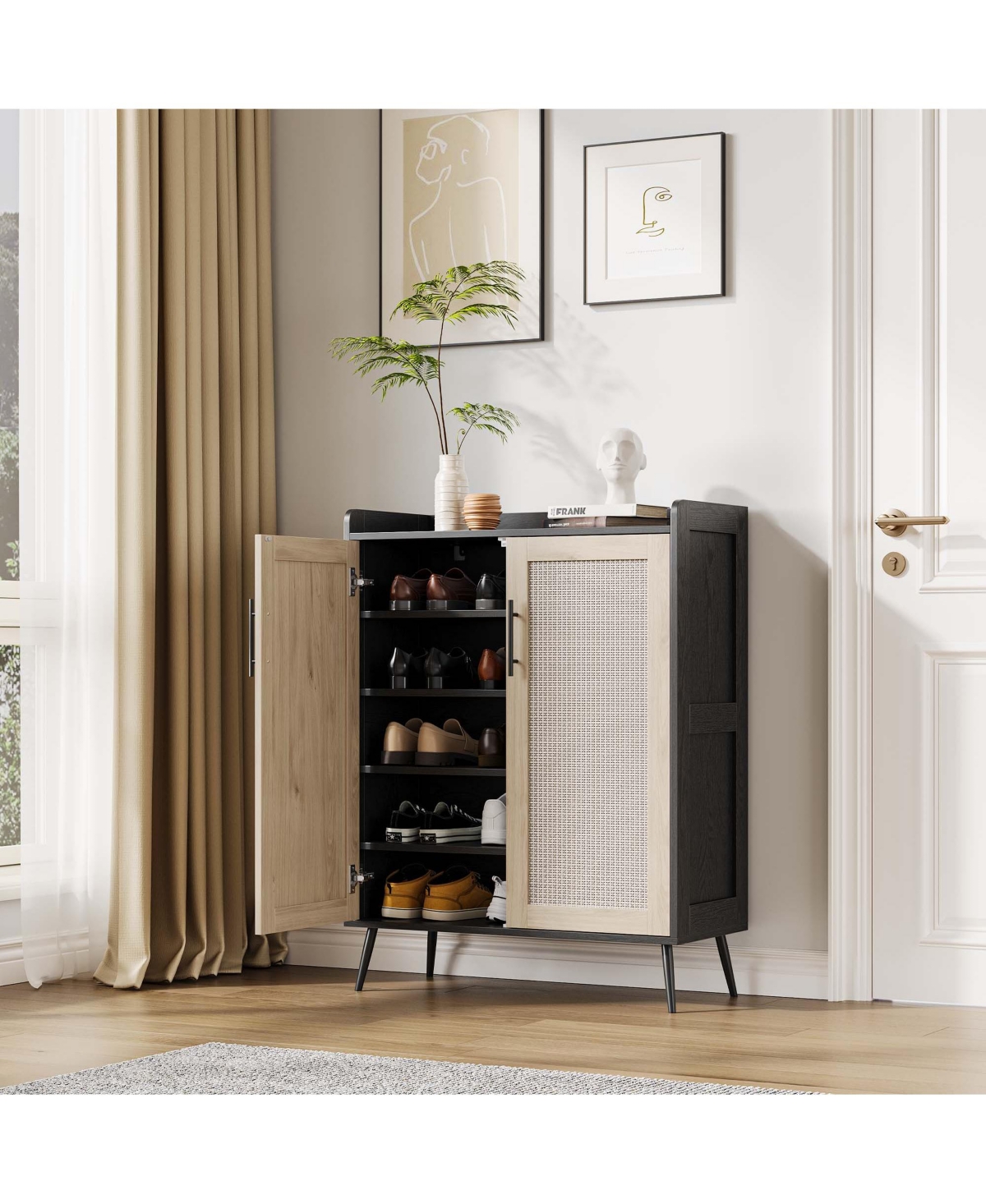 Click here for gaomon Shoe Cabinet  6-Tier Shoe Storage Cabinet w... prices
