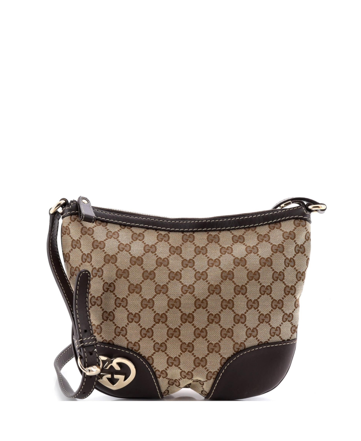 Click here for Pre-Owned Gucci Lovely Heart Interlocking G Crossb... prices