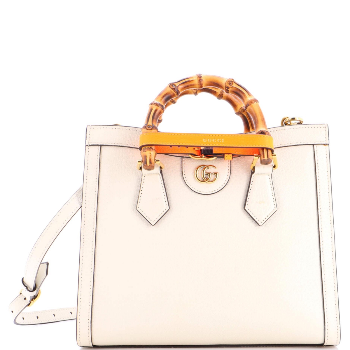 Click here for Pre-Owned Gucci Small Diana Nm Bamboo Handle Tote... prices