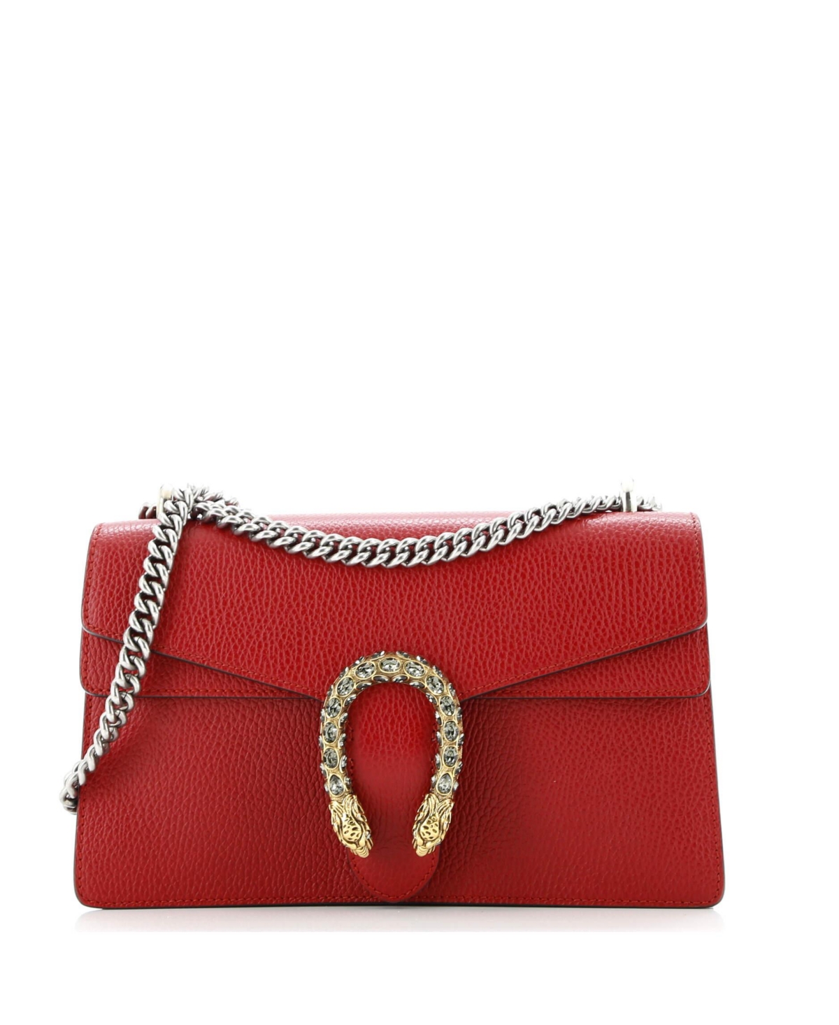 Click here for Pre-Owned Gucci Small Dionysus Bag Leather - Red prices