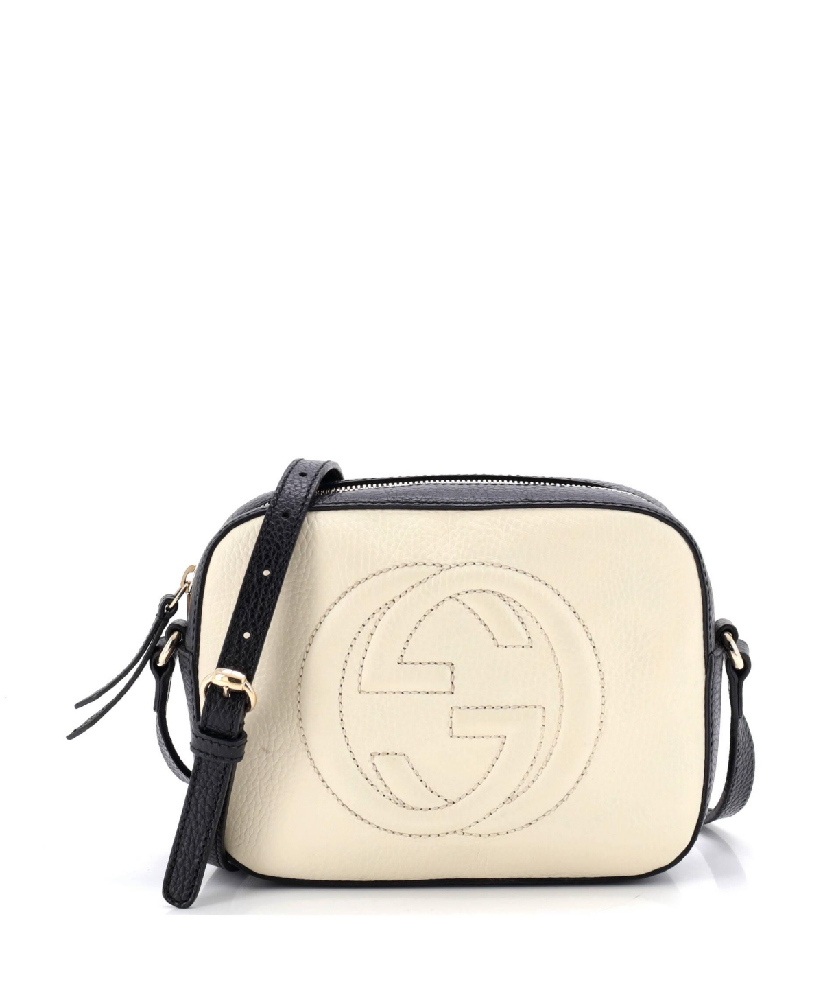 Click here for Pre-Owned Gucci Small Soho Disco Crossbody Bag Lea... prices