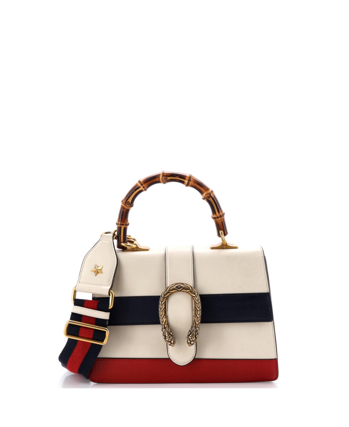Click here for Pre-Owned Gucci Medium Dionysus Bamboo Top Handle... prices