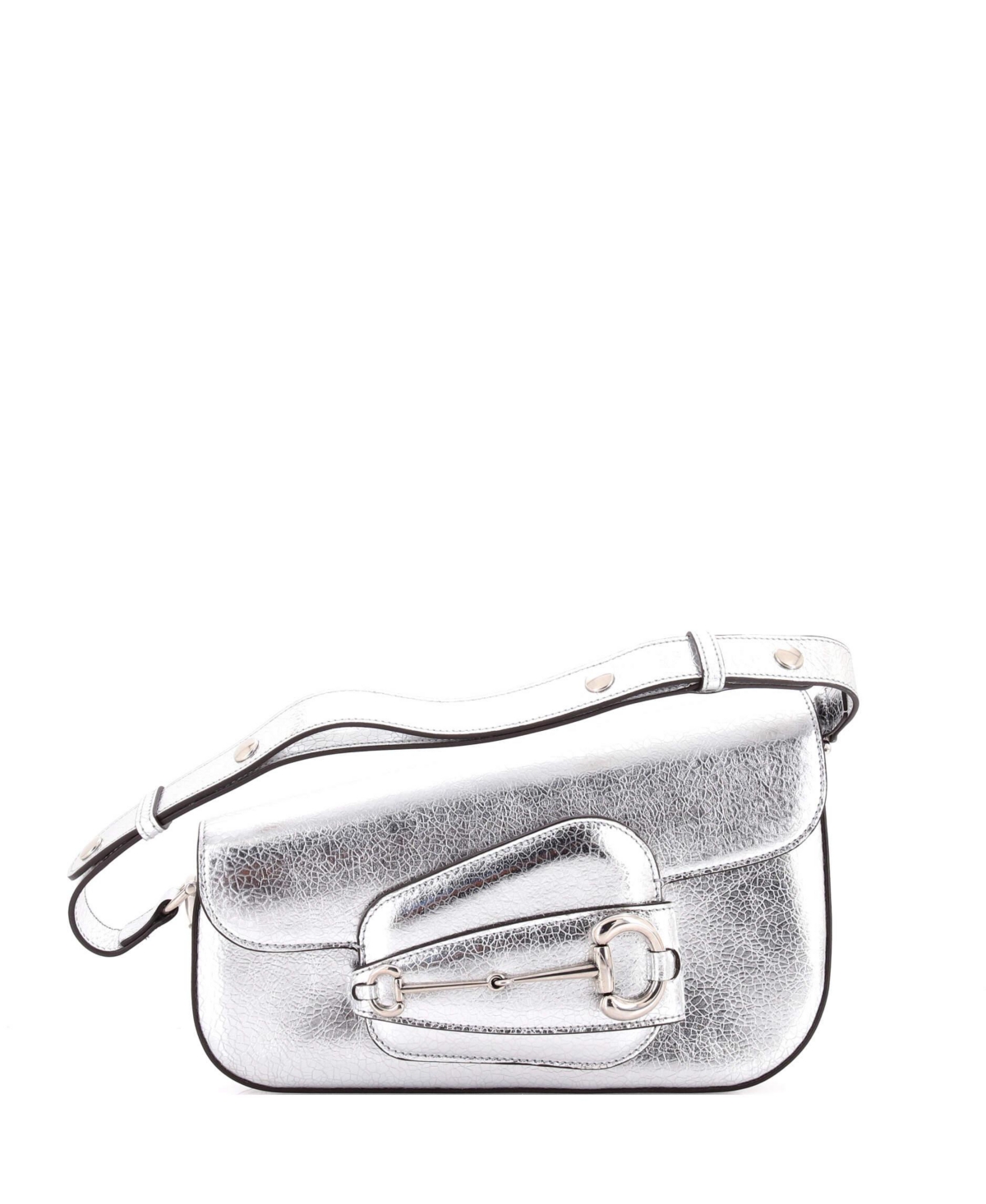 Click here for Pre-Owned Gucci Small Horsebit 1955 Asymmetric Sho... prices