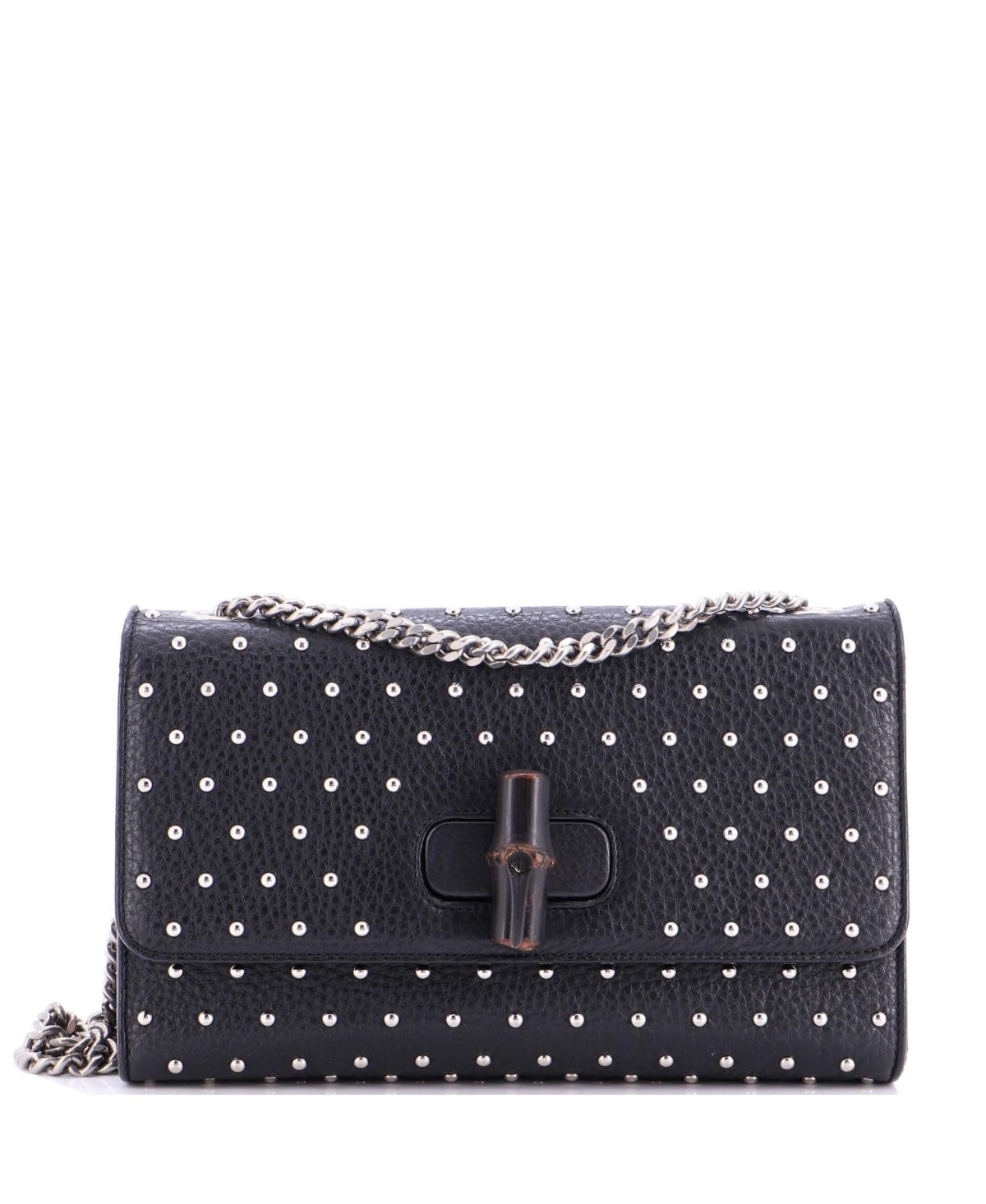 Click here for Pre-Owned Gucci Medium Miss Bamboo Shoulder Bag St... prices