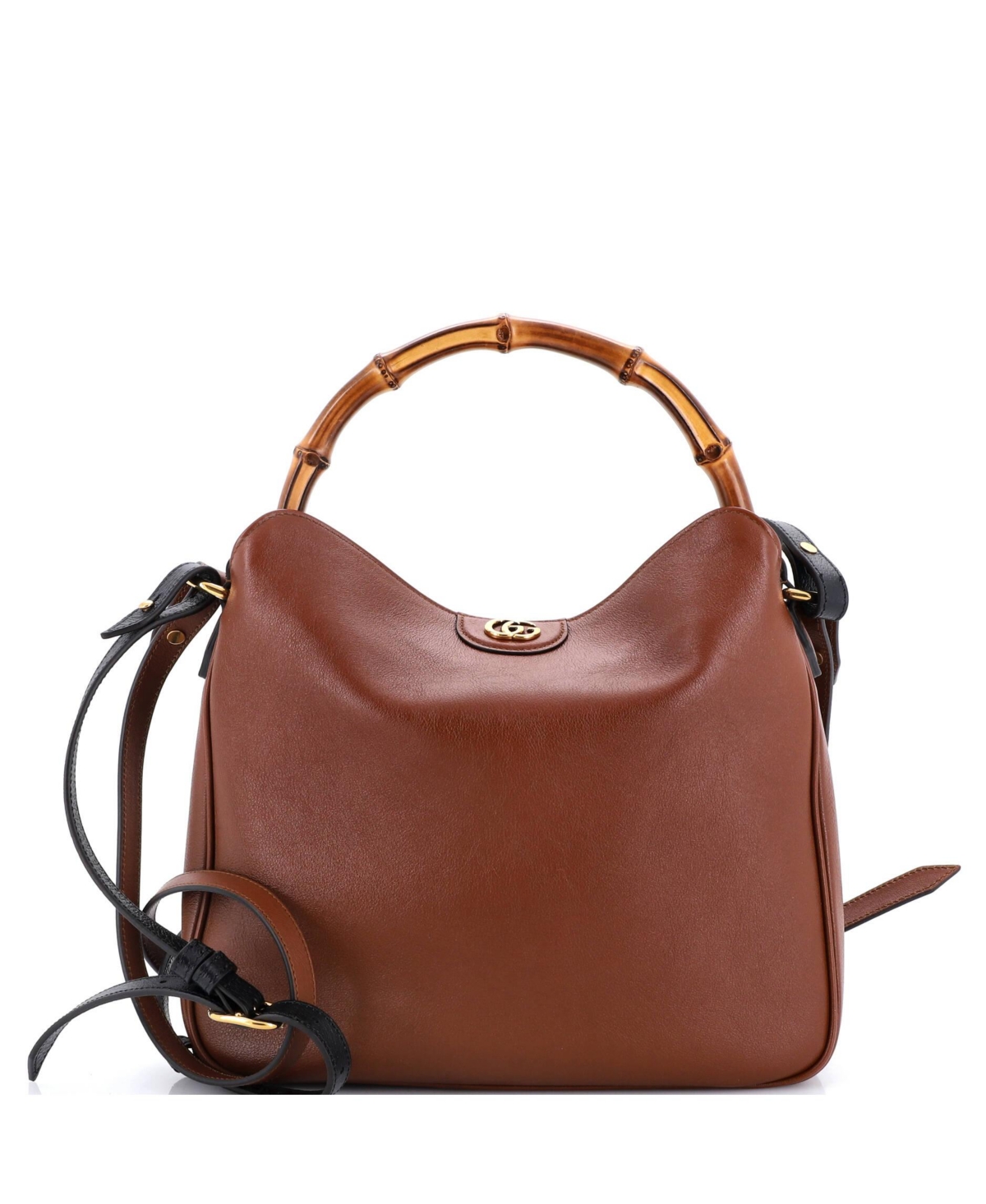 Click here for Pre-Owned Gucci Medium Diana Nm Bamboo Shoulder Ba... prices