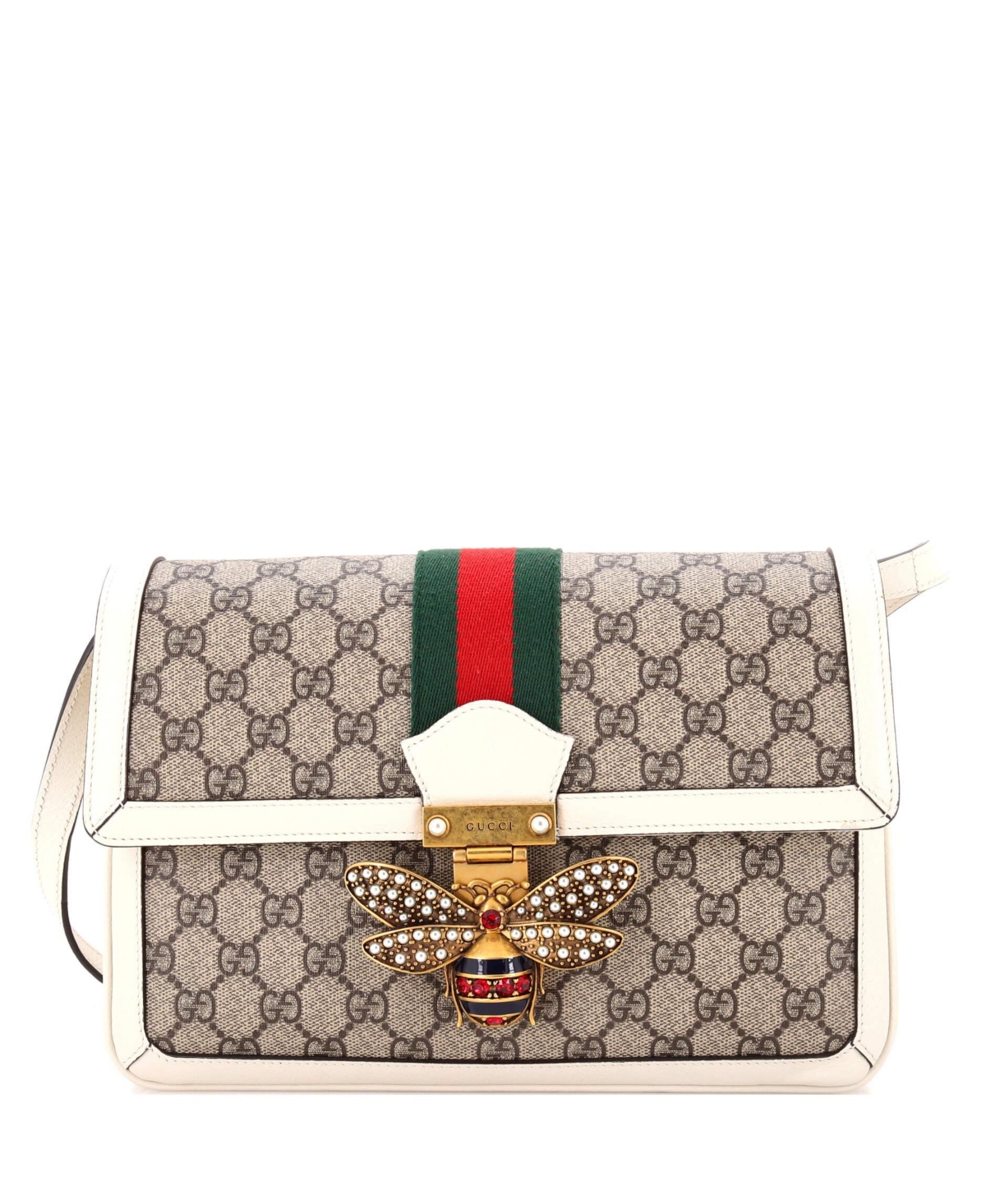Click here for Pre-Owned Gucci Medium Queen Margaret Shoulder Bag... prices