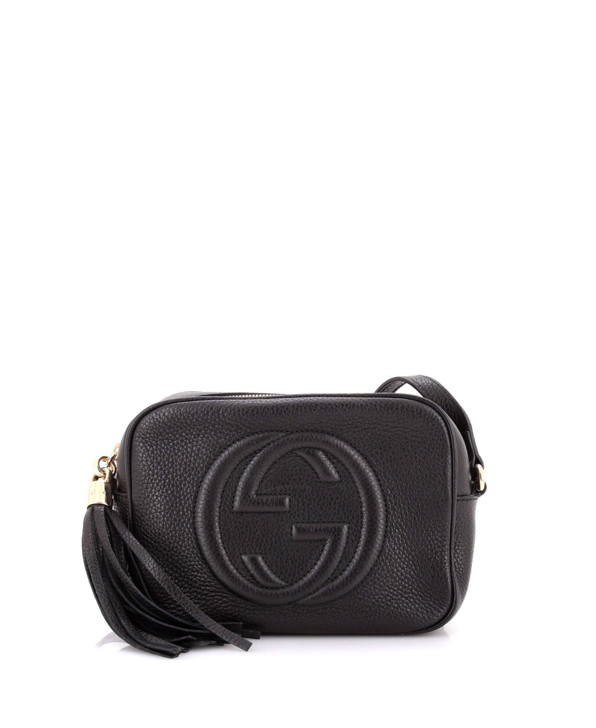 Click here for Pre-Owned Gucci Small Soho Disco Crossbody Bag Lea... prices