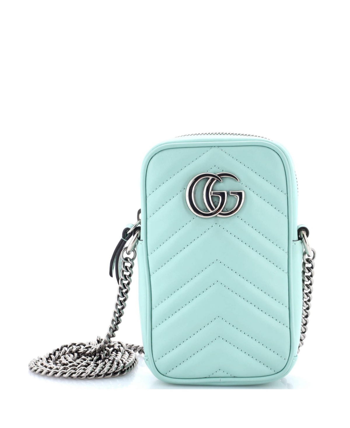 Click here for Pre-Owned Gucci Mini Gg Marmont Vertical Phone Cro... prices