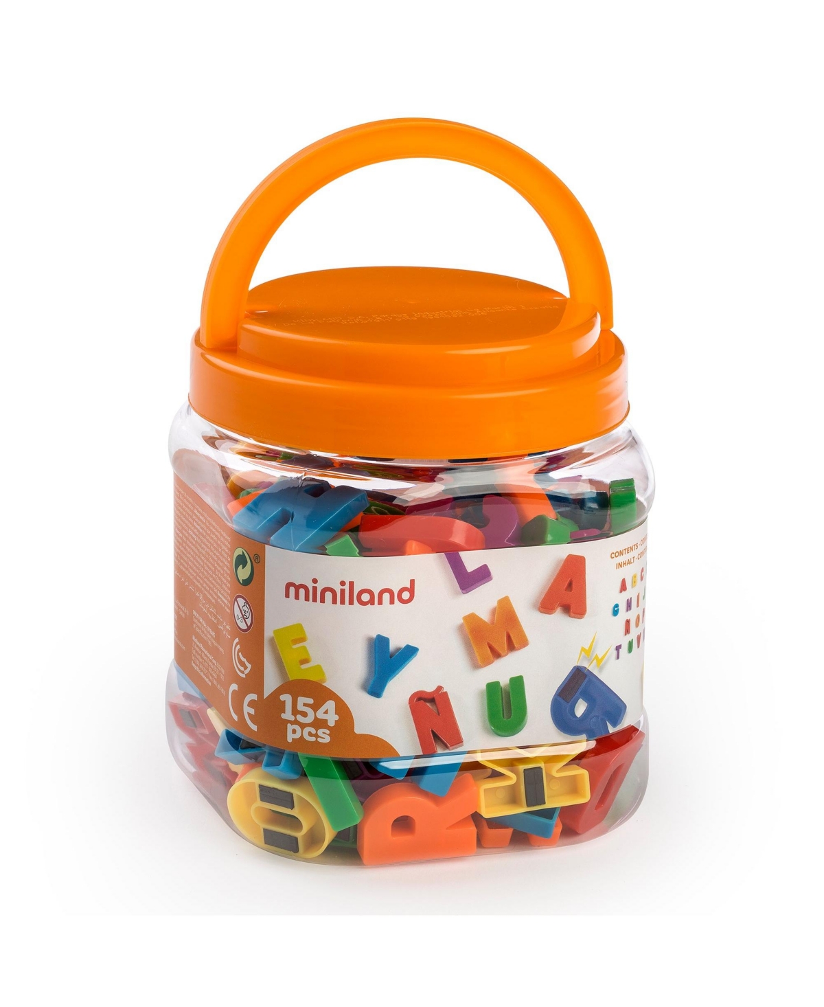 Click here for Miniland Magnetic Uppercase Letters - 154 Pieces -... prices