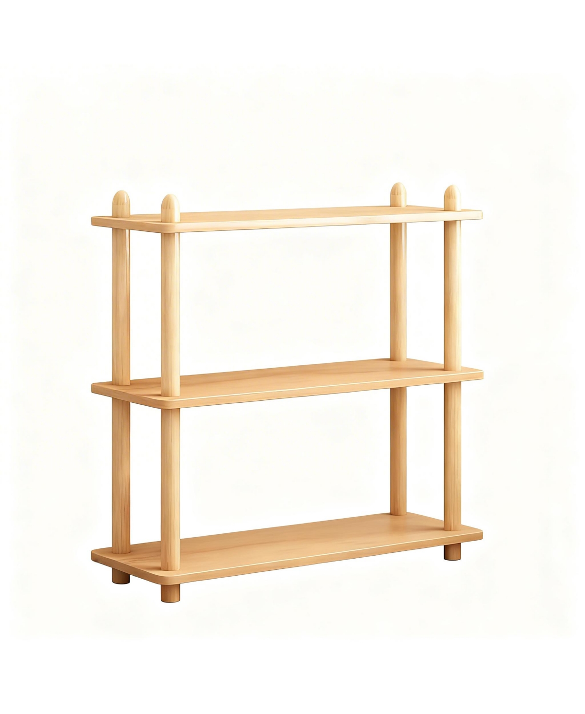 Click here for Yigii Wooden Shelf Bookcase Modern Open Storage Ra... prices