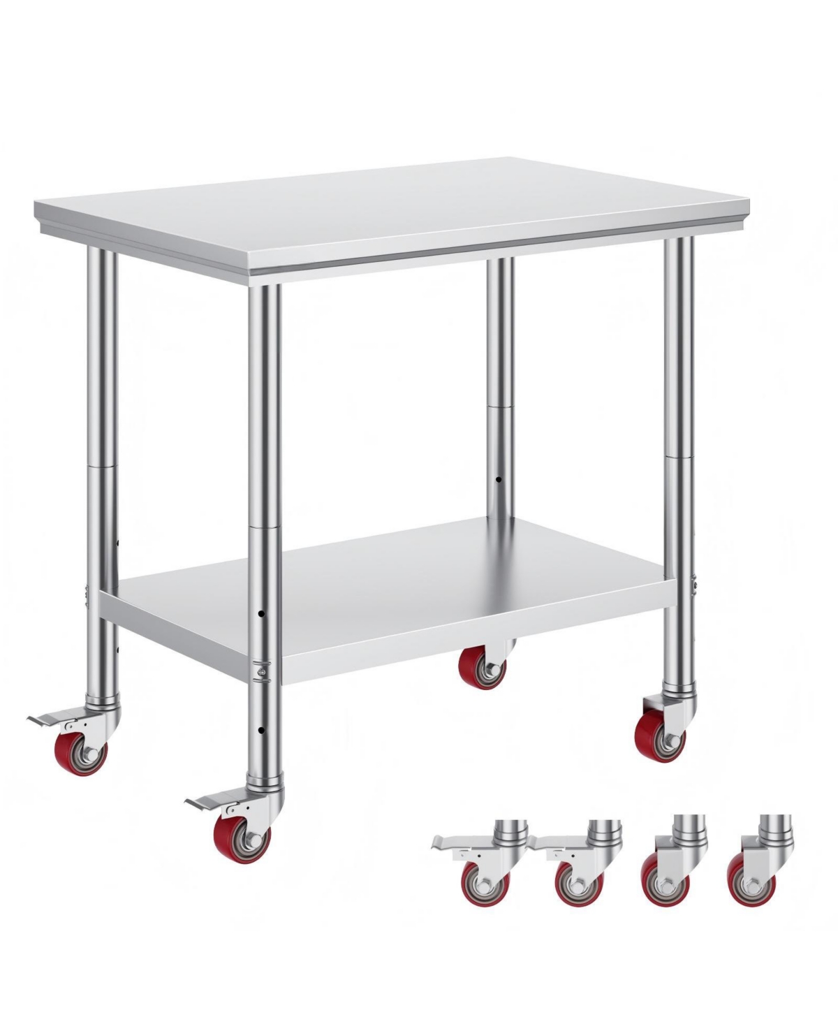 Click here for Gouun Stainless Steel Rolling Work Table 35 x 24 x... prices