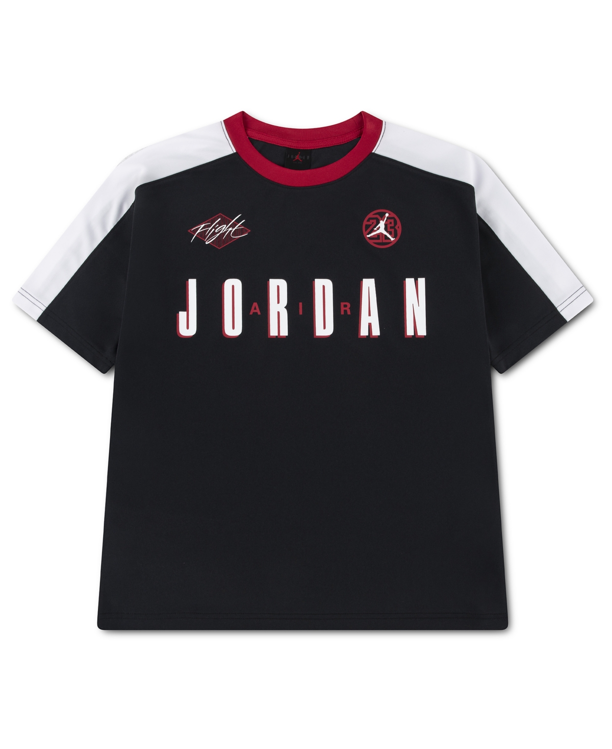 Click here for Jordan Boys 8-20 Color-Blocked Jersey Short-Sleeve... prices