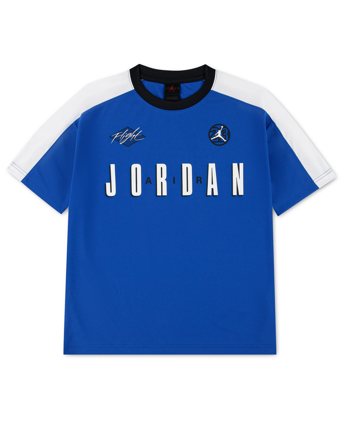 Click here for Jordan Boys 8-20 Color-Blocked Jersey Short-Sleeve... prices