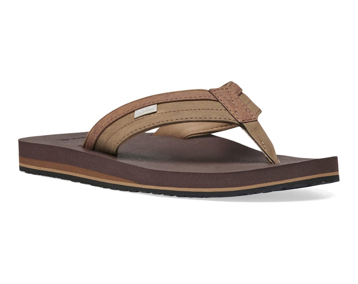 Click here for Sanuk Mens Ziggy St Sandals - Tan prices