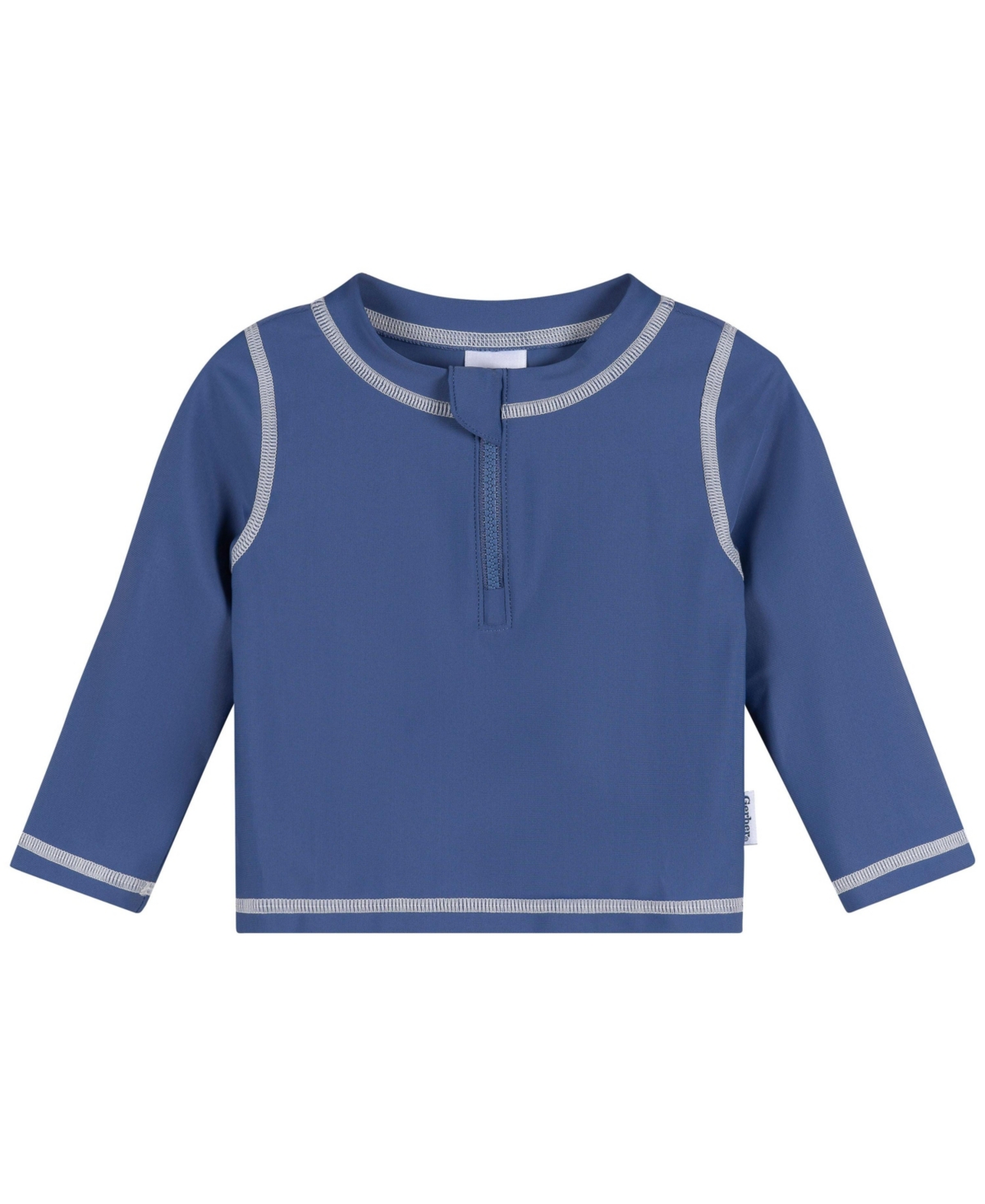 Click here for Gerber Toddler Rashguard Top - Blue solid prices