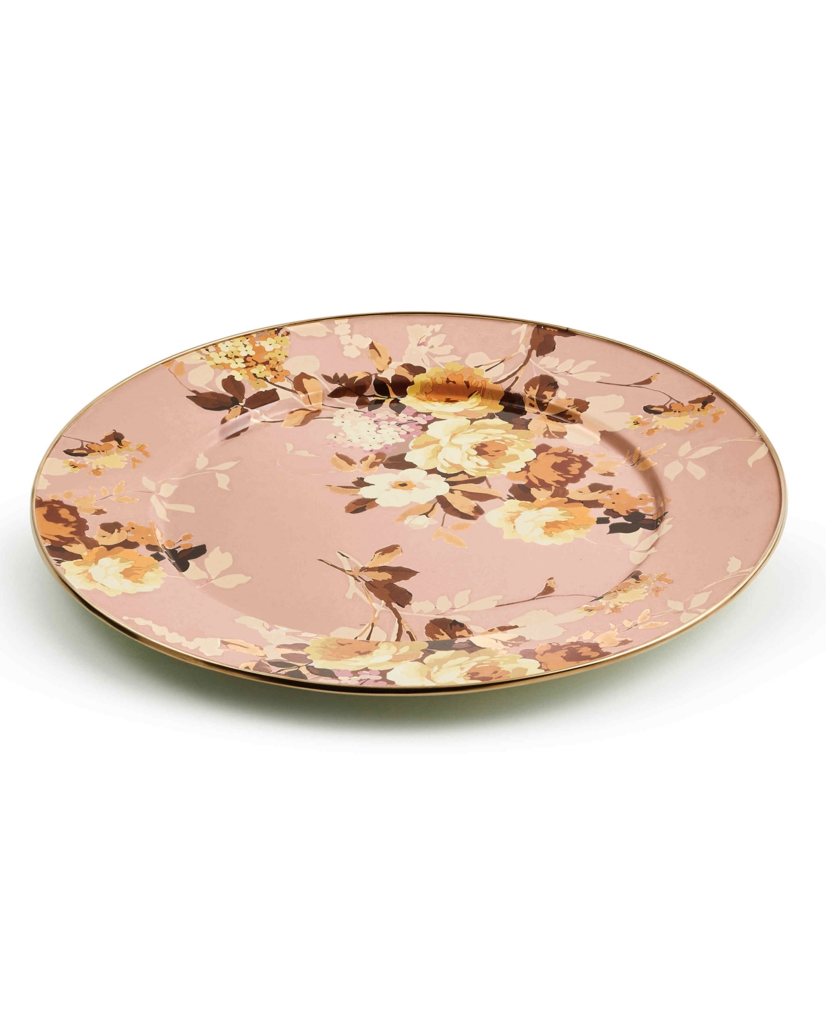 Click here for MacKenzie-Childs Wild Rose Mauve Serving Platter -... prices