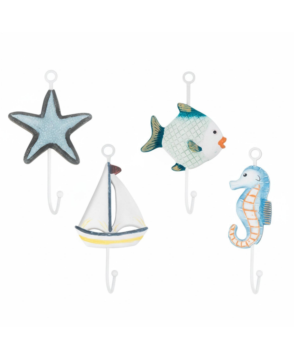 Click here for Yigii Cute Flip Flop Wooden Wall Hooks Beach Theme... prices