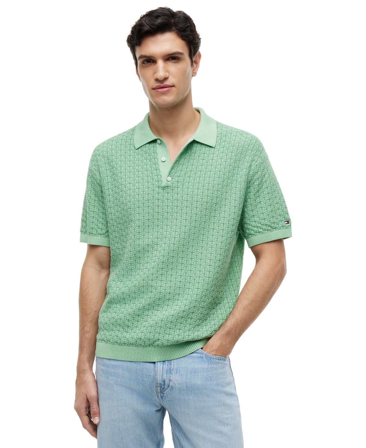 Click here for Tommy Hilfiger Mens Classic Cotton Polo Shirt - Cu... prices