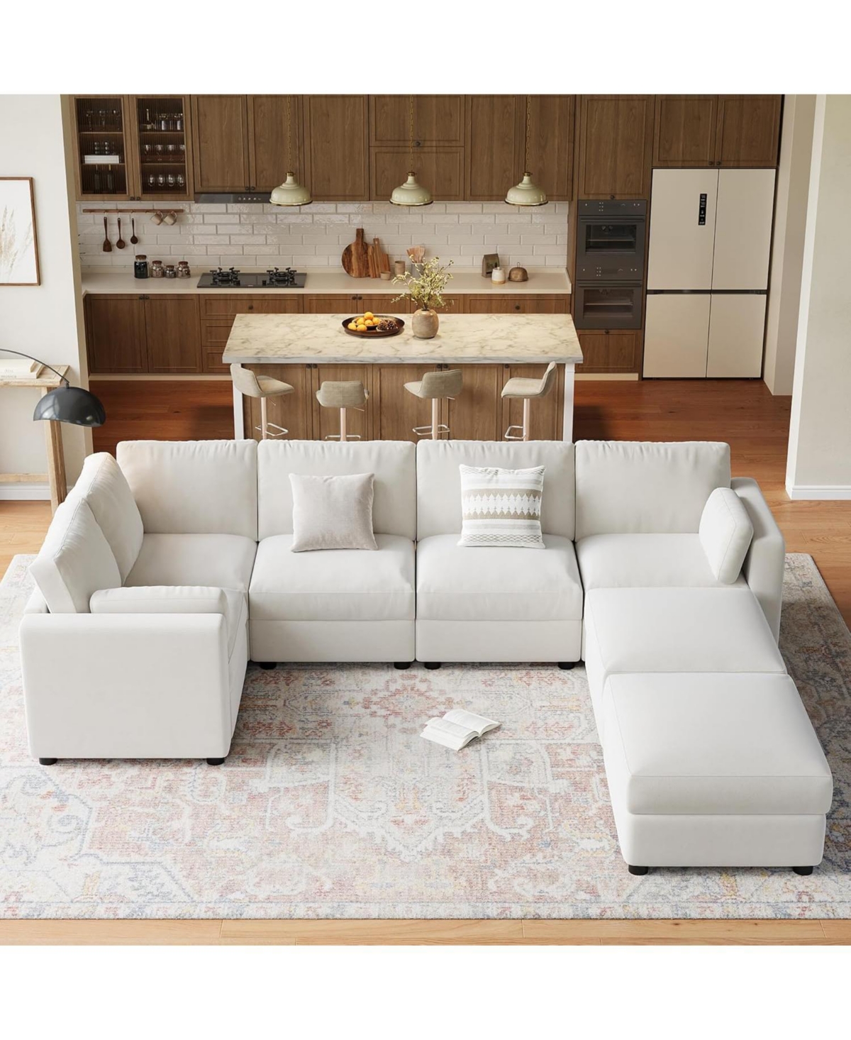 Click here for Gaomon Modular Sectional Sofa L-Shaped Couch with... prices