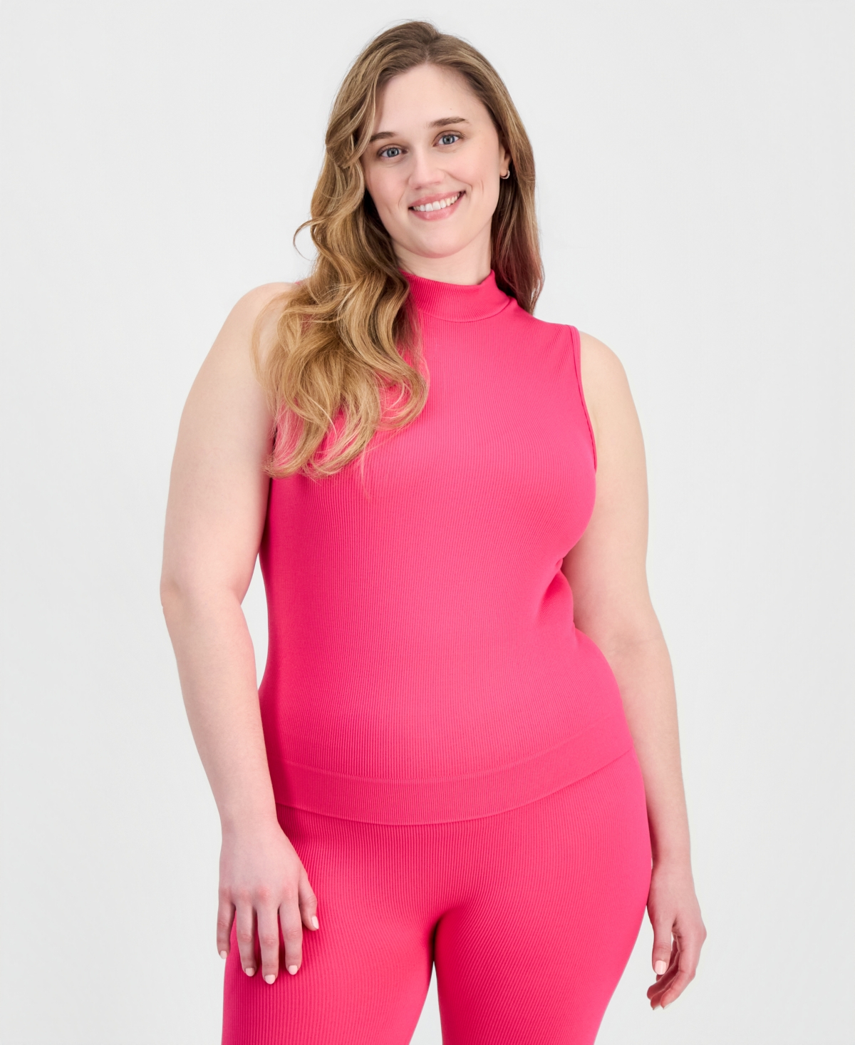 Click here for Full Circle Trends Trendy Plus Size Ribbed Mock Ne... prices