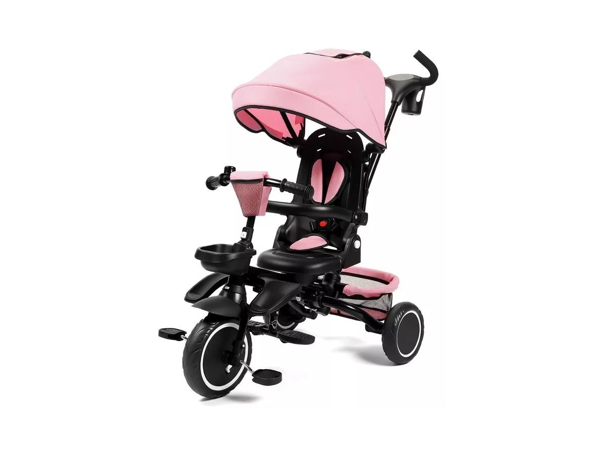 Click here for Kinder King 8-in-1 Folding Kids Tricycle Stroller... prices