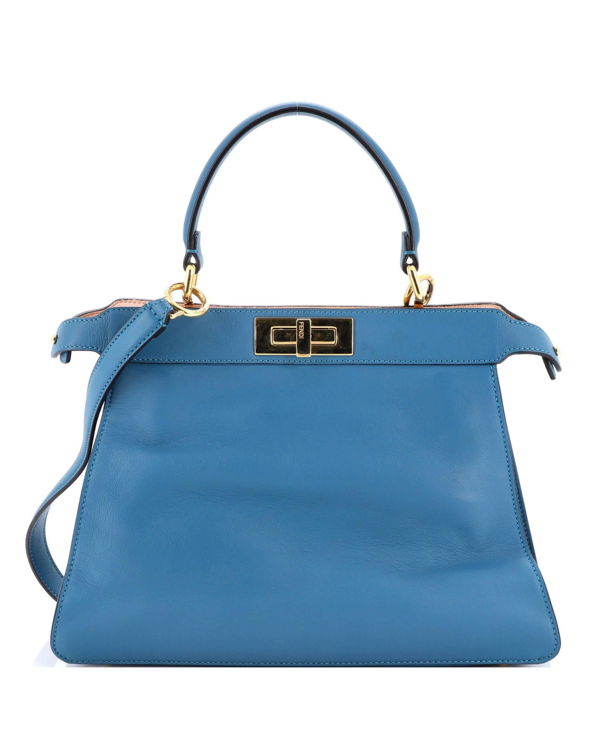 Click here for Pre-Owned Fendi Medium Peekaboo ISeeU Bag Leather... prices