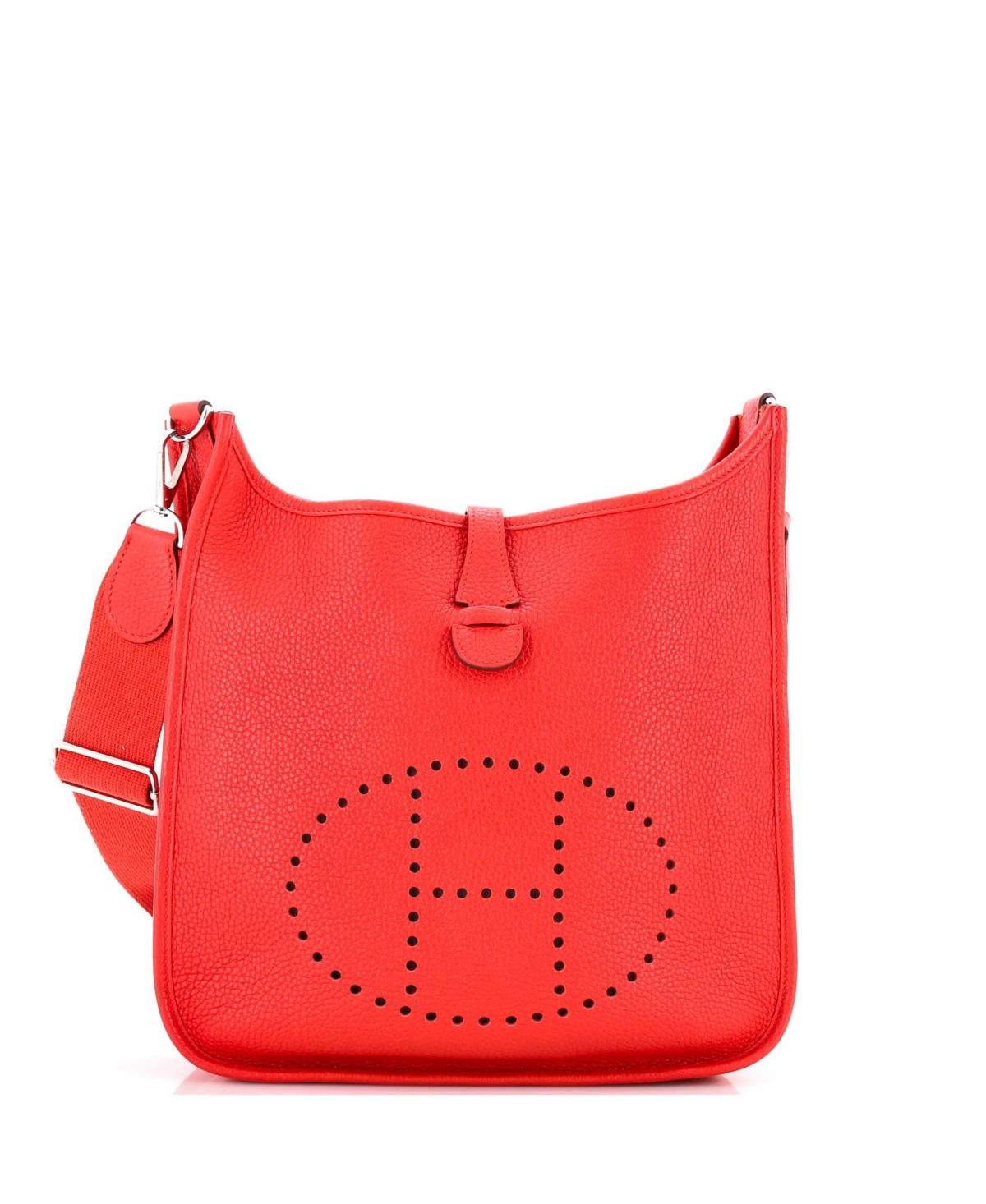 Click here for Pre-Owned HERMES Pm Evelyne Bag Gen Iii Clemence -... prices