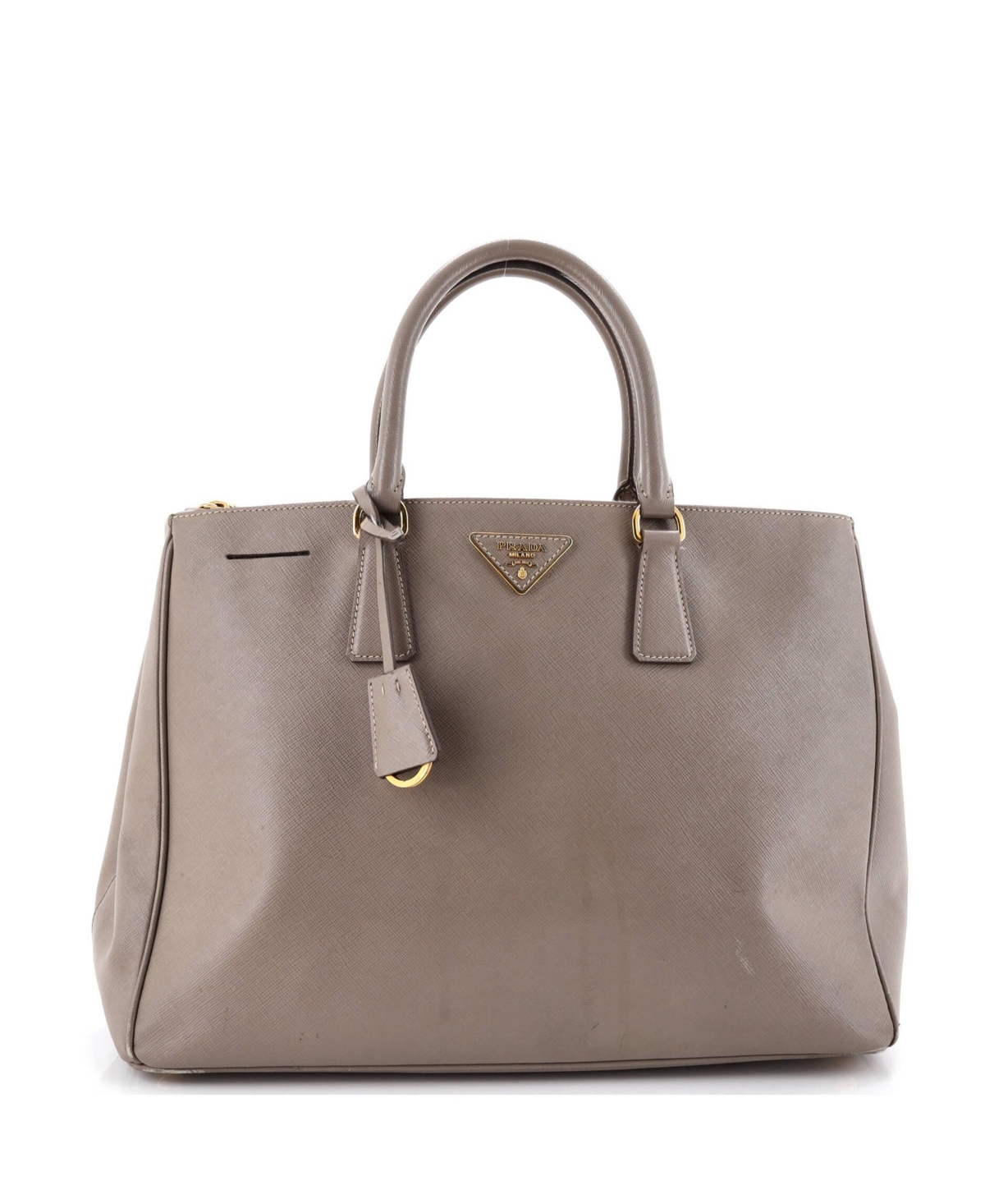 Click here for Pre-Owned Prada Large Double Zip Lux Tote Saffiano... prices