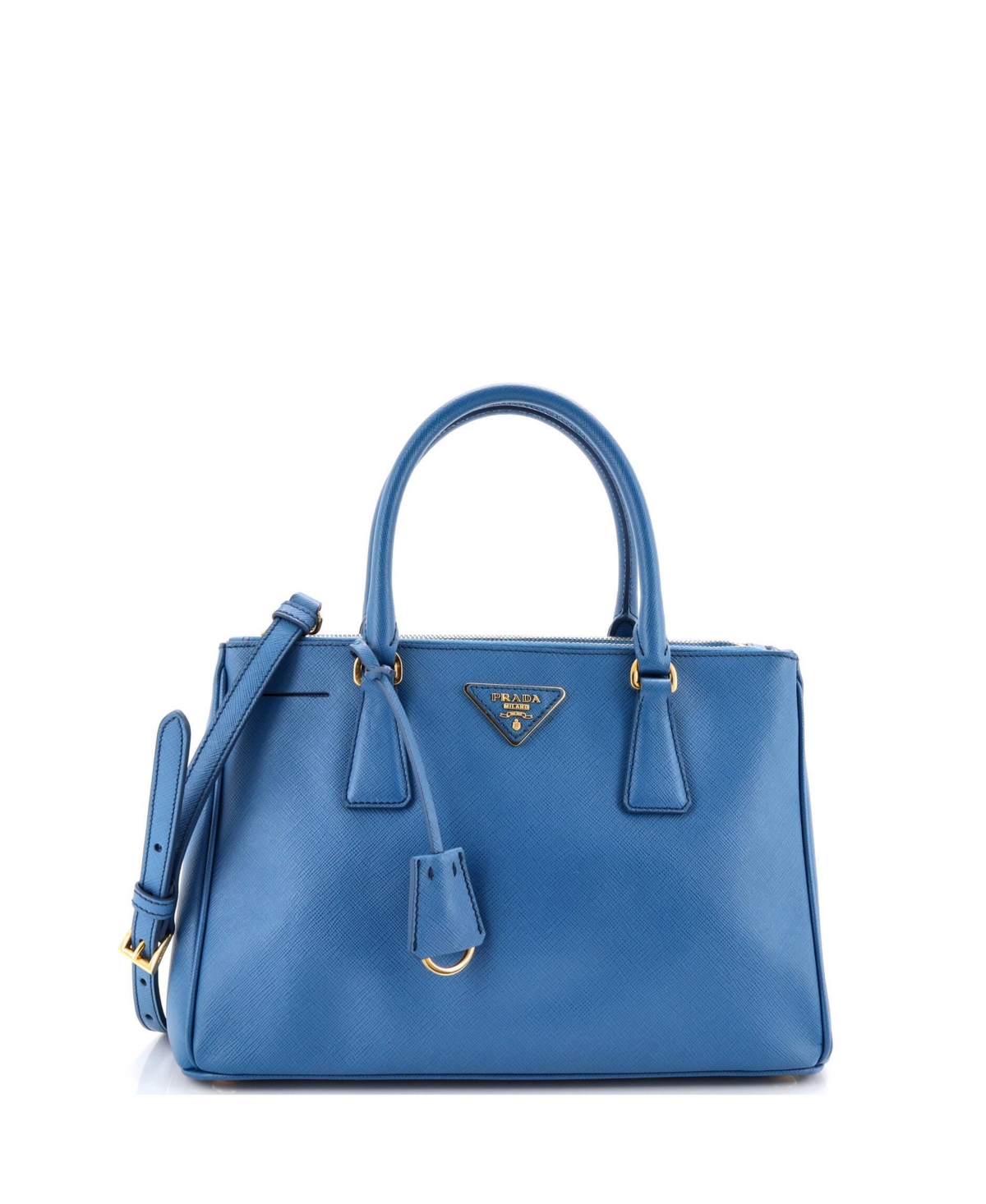 Click here for Pre-Owned Prada Small Double Zip Lux Tote Saffiano... prices