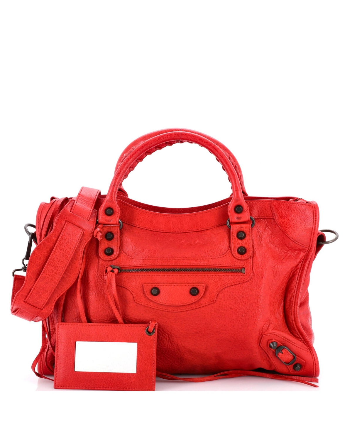 Click here for Pre-Owned Balenciaga Medium City Classic Studs Bag... prices