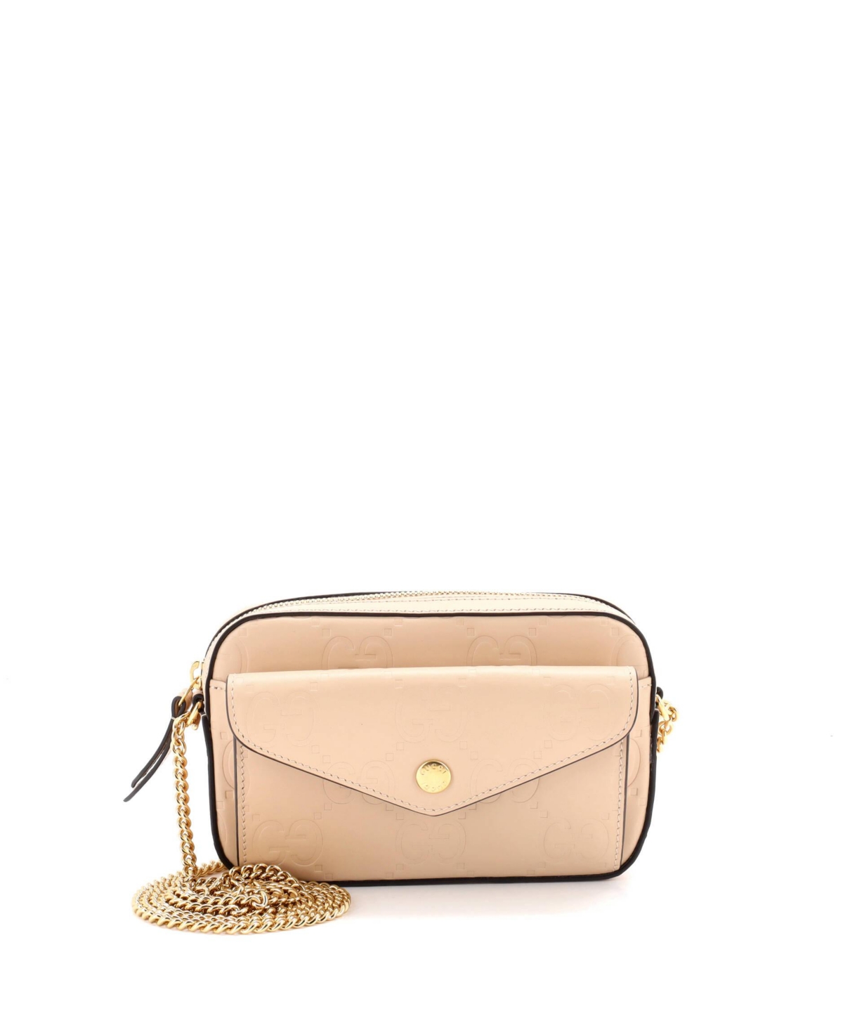 Click here for Pre-Owned Gucci Super Mini Front Pocket Chain Shou... prices